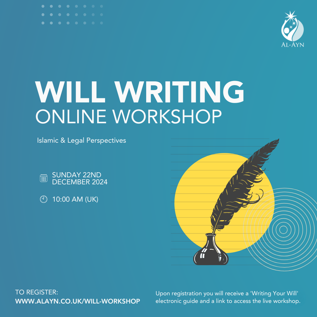 Will Writing Workshop - Al-Ayn Social Care Foundation (UK)